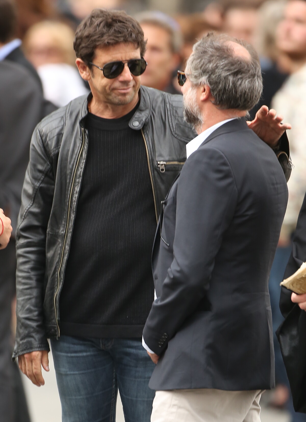 Photo : Patrick Bruel avec le mari de Valérie Benguigui, Eric Wapler, à ...