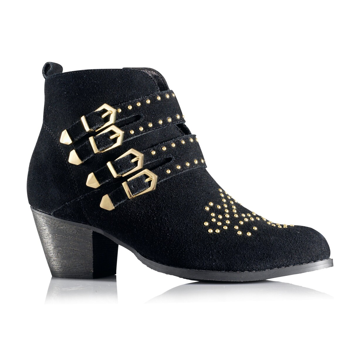 Photo : Boots cloutées 3 Suisses, 119,99 € - Purepeople