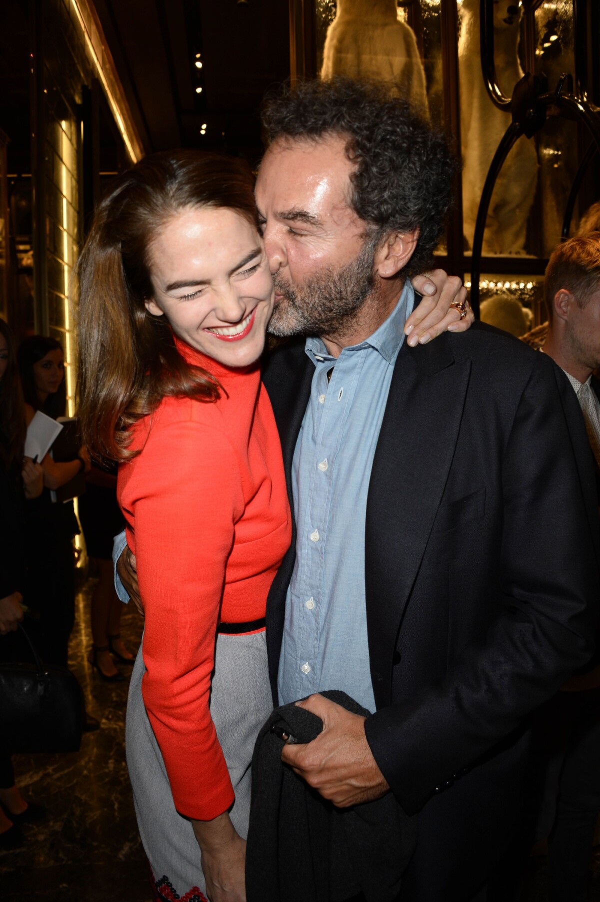 Photo : Remo Ruffini lors de l'inauguration du nouveau flagship Moncler ...