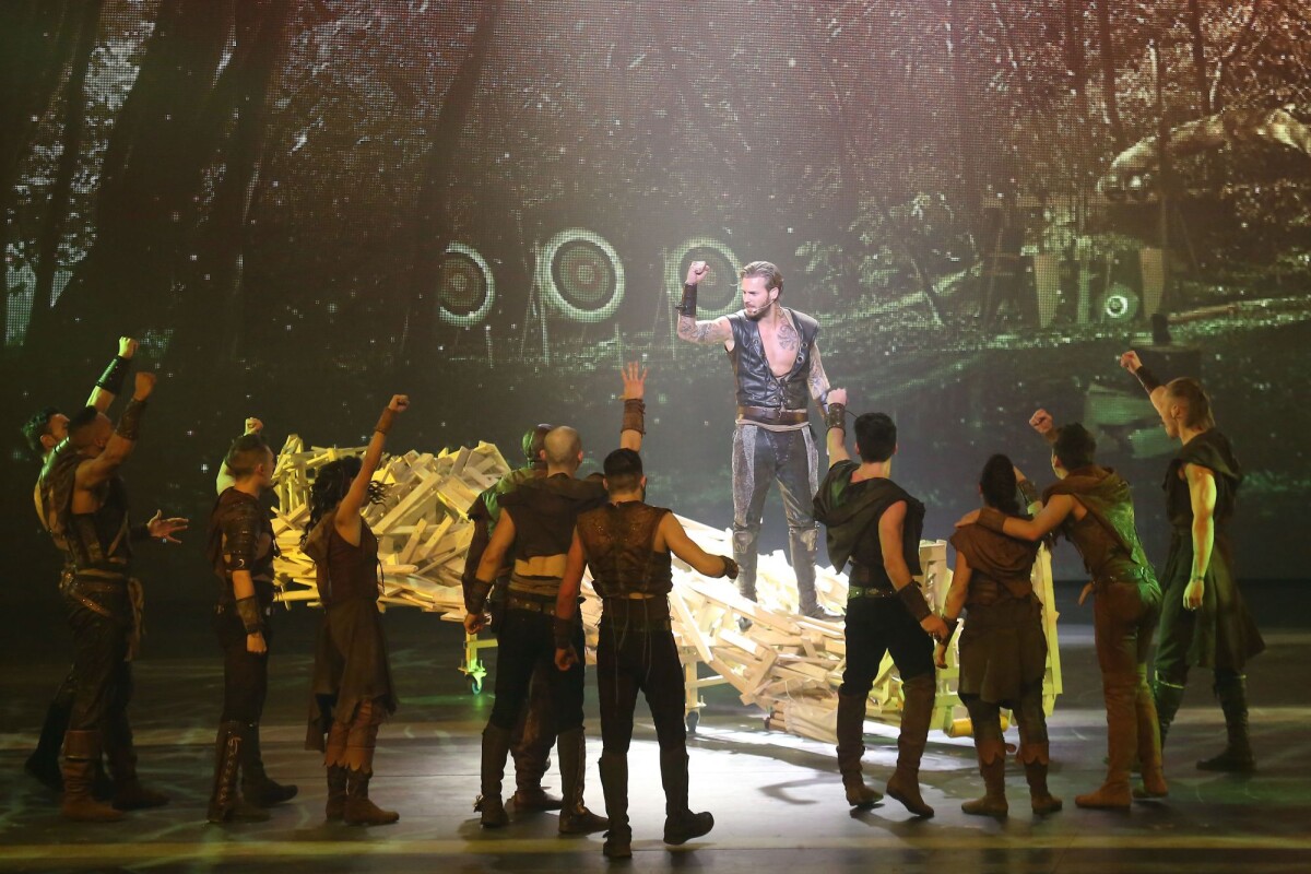 Photo : Exclu - M. Pokora - Premier jour du spectacle musical "Robin ...