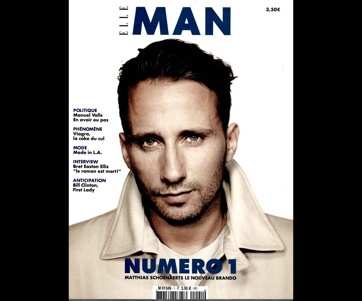 Photo : Le magazine Elle Man, numéro 1 du mois d'octobre 2013 - Purepeople