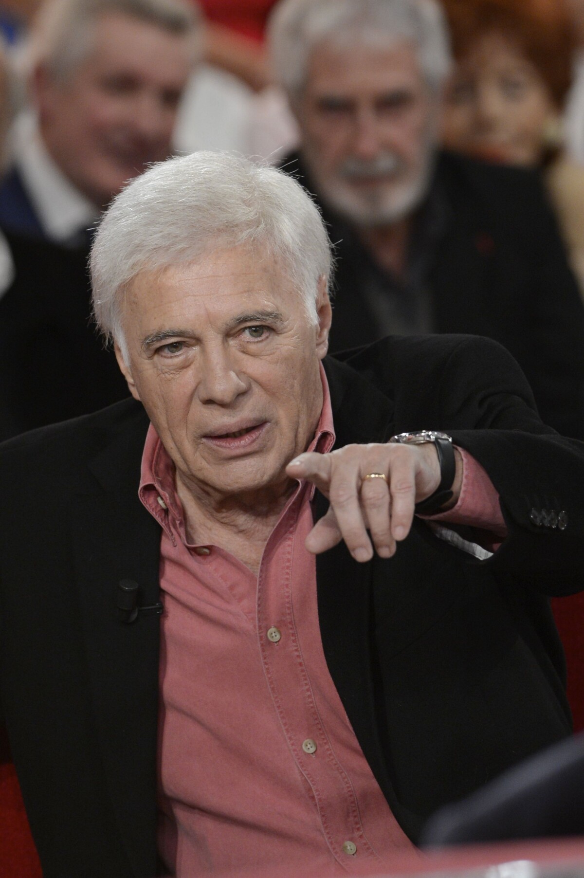 Photo : Guy Bedos lors de l'enregistrement de l'émission Vivement ...