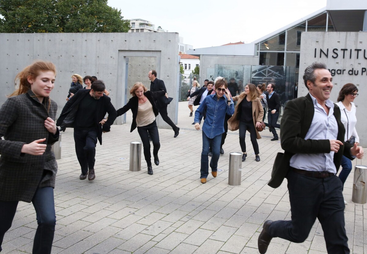 Photo : Michael Cimino, Gilbert Melki revisitant La Sorties des usines ...