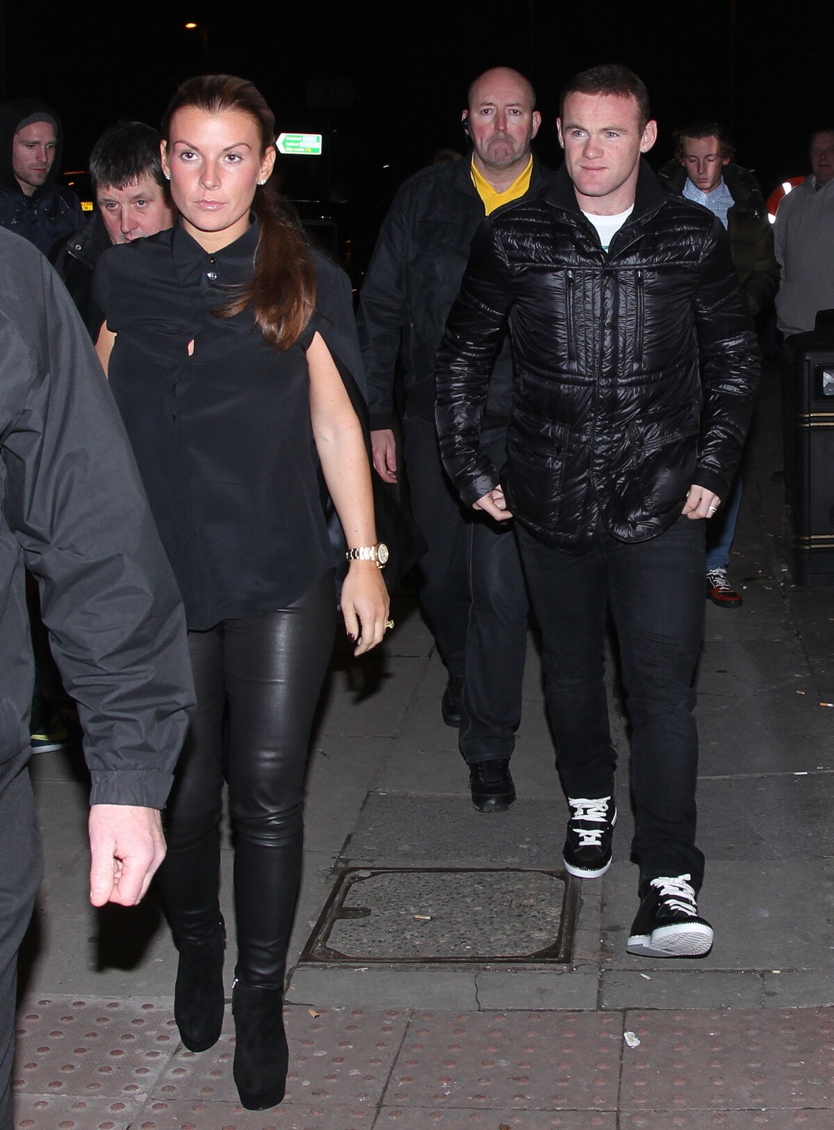 Photo : Wayne et Coleen Rooney lors d'un dîner à l'Australasia Bar ...