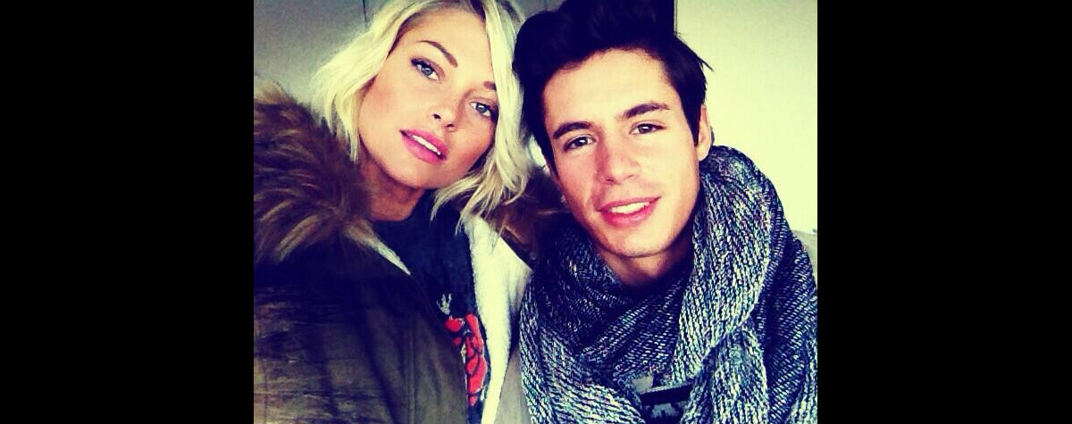 Photo : Caroline Receveur et son fiancé Valentin : amoureux - Twitter ...