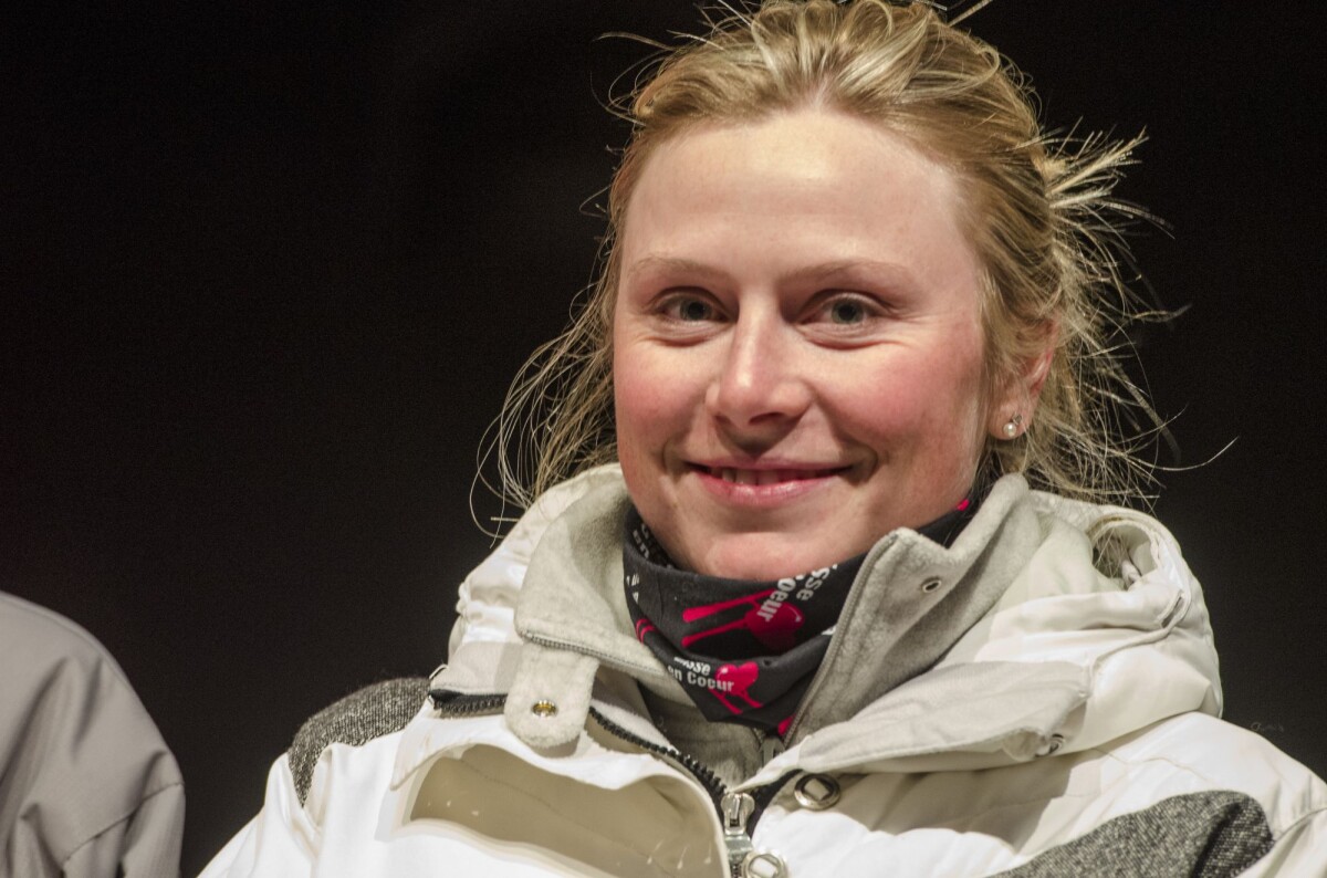 Photo : Tessa Worley lors de l'événement Glisse en Coeur au Grand ...