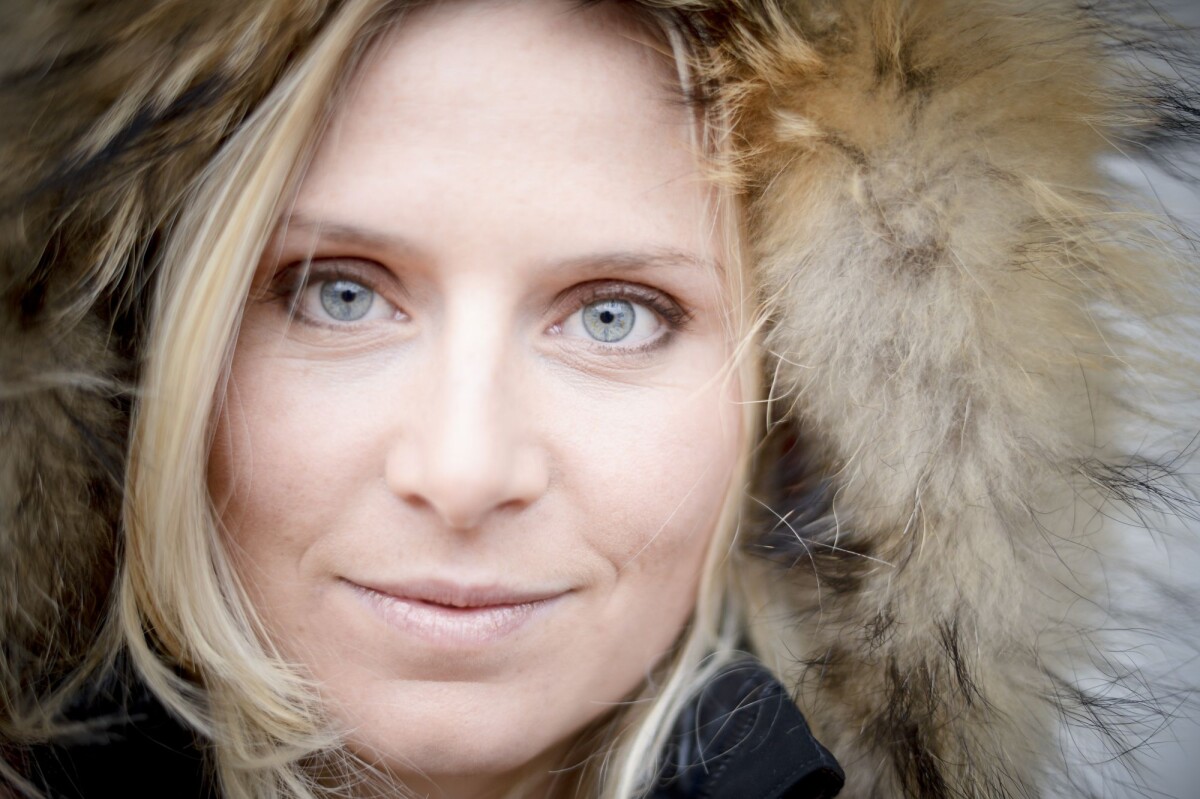 Photo : Tessa Worley pose chez elle au Grand Bornand, le 9 octobre 2012 ...