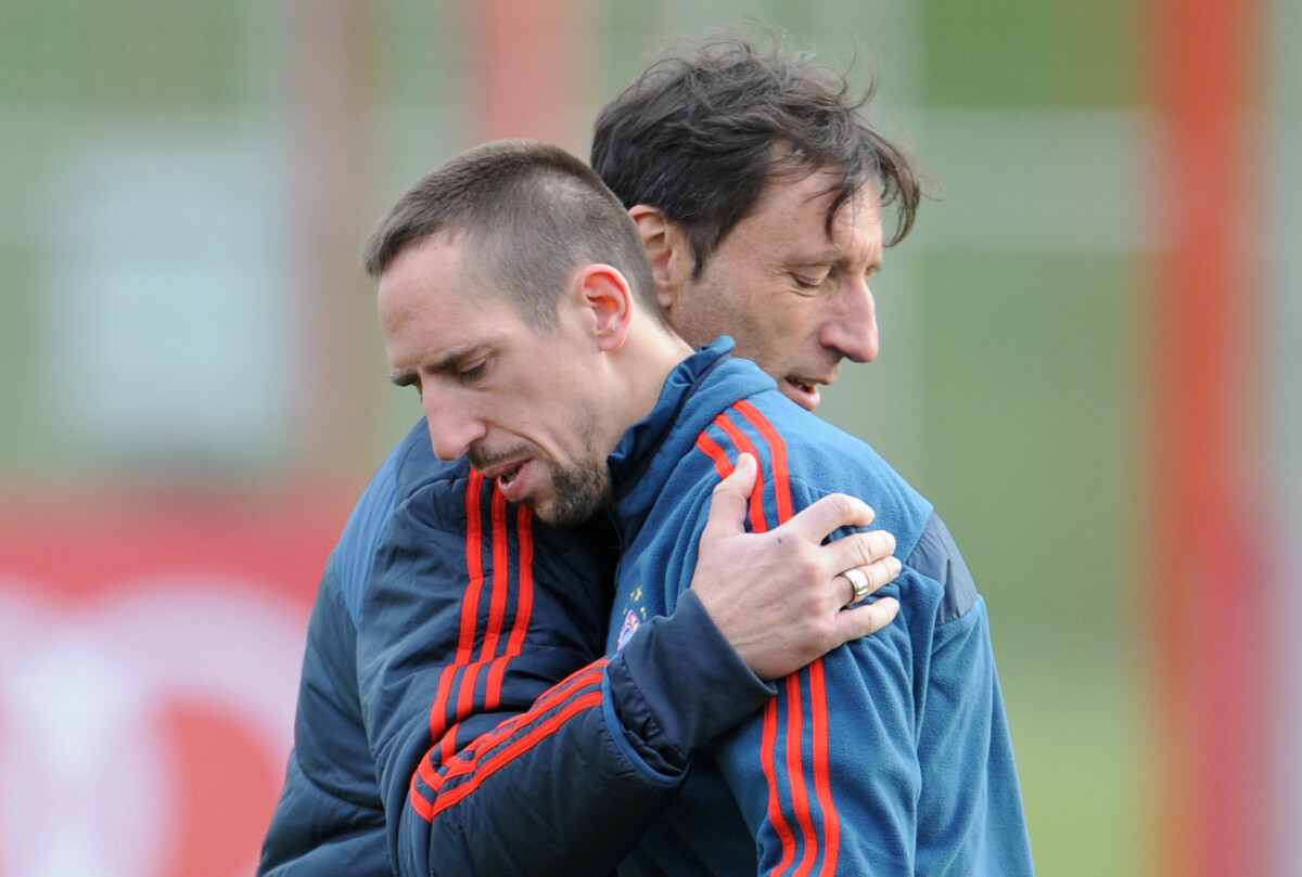 Photo : Franck Ribéry et son préparateur physique Lorenzo Buenaventura ...