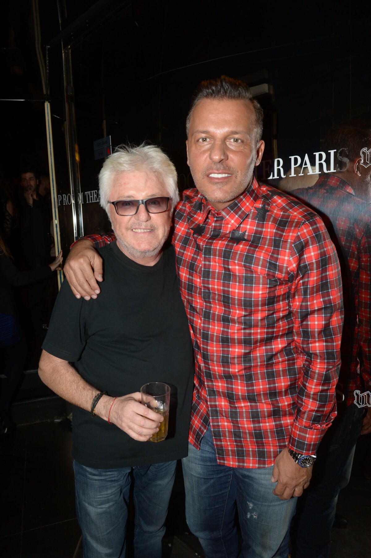 Photo : Marc Cerrone et Jean-Roch au VIP Room le 19 décembre 2013 à ...