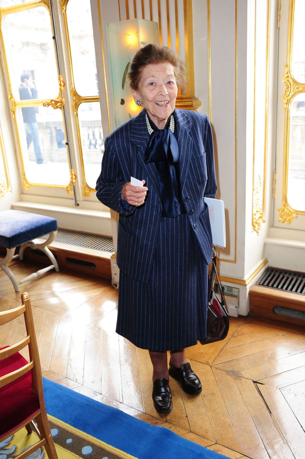 Photo : Edmonde Charles-Roux à Paris, le 13 septembre 2013. - Purepeople