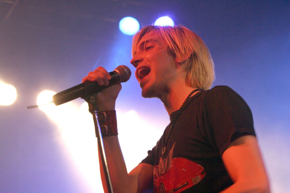 Photo : Alex Band, le chanteur de The Calling en concert à Paris, le 30 ...