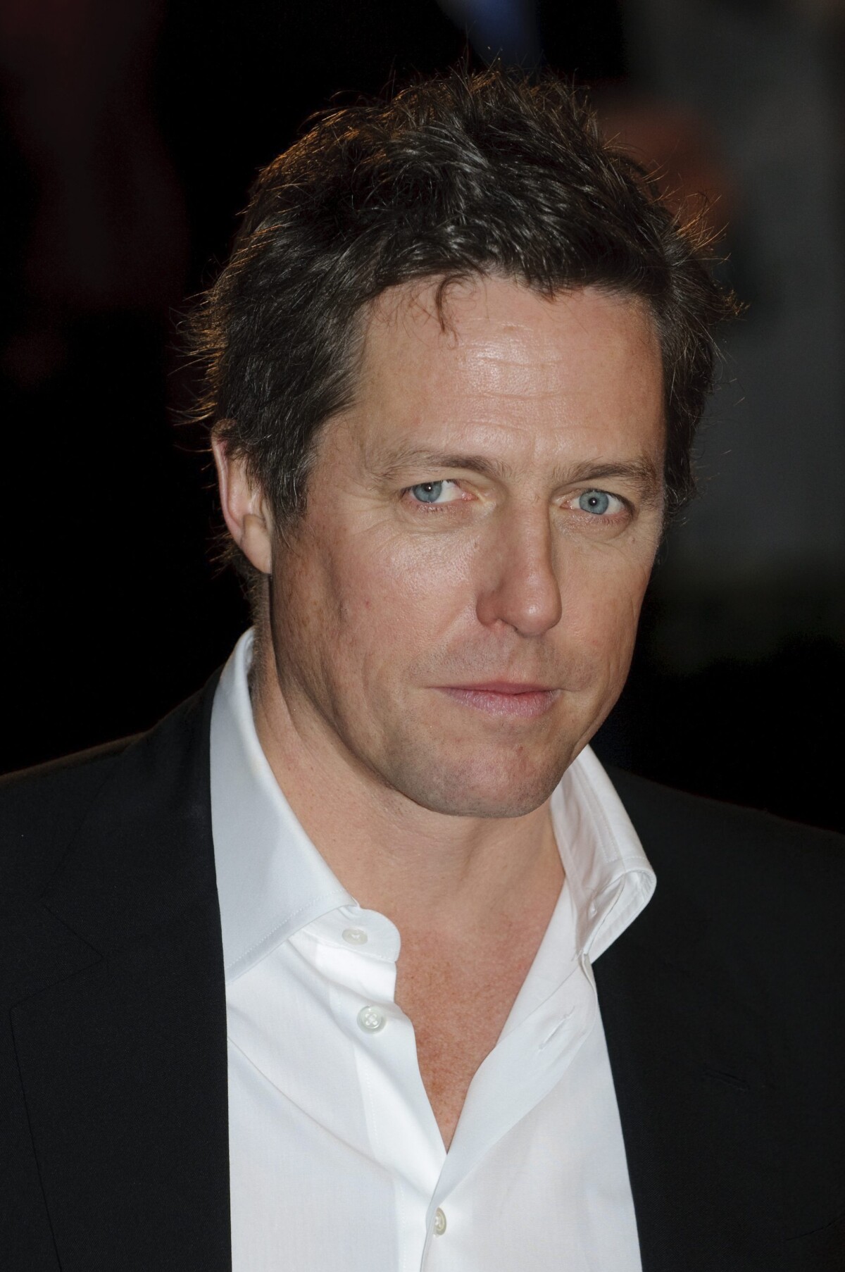 Photo : Hugh Grant à Leicester Square, le 8 décembre 2009. - Purepeople