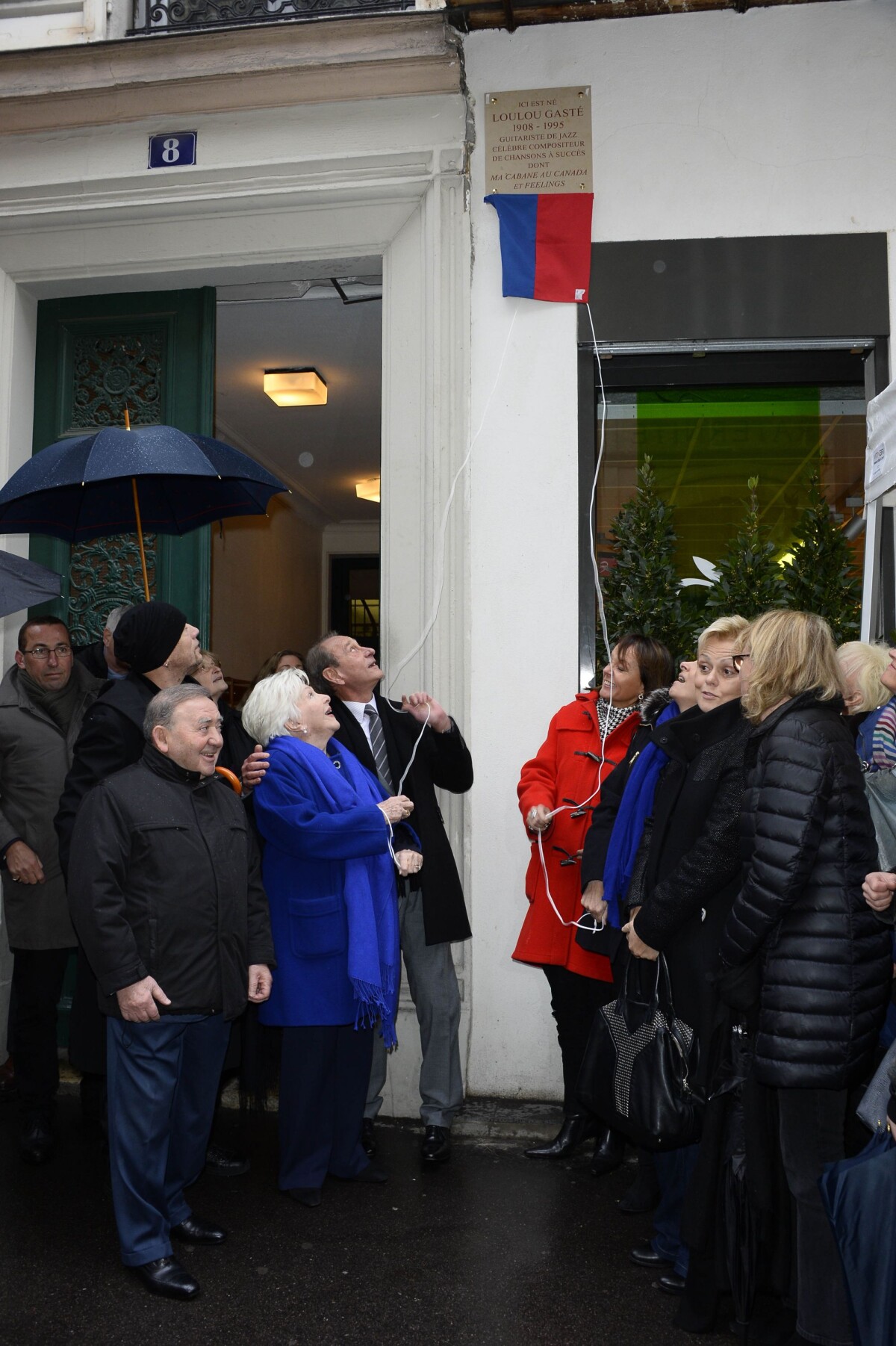 Photo : Levon Sayan, Pascal Obispo, Line Renaud, Bertrand Delanoë ...