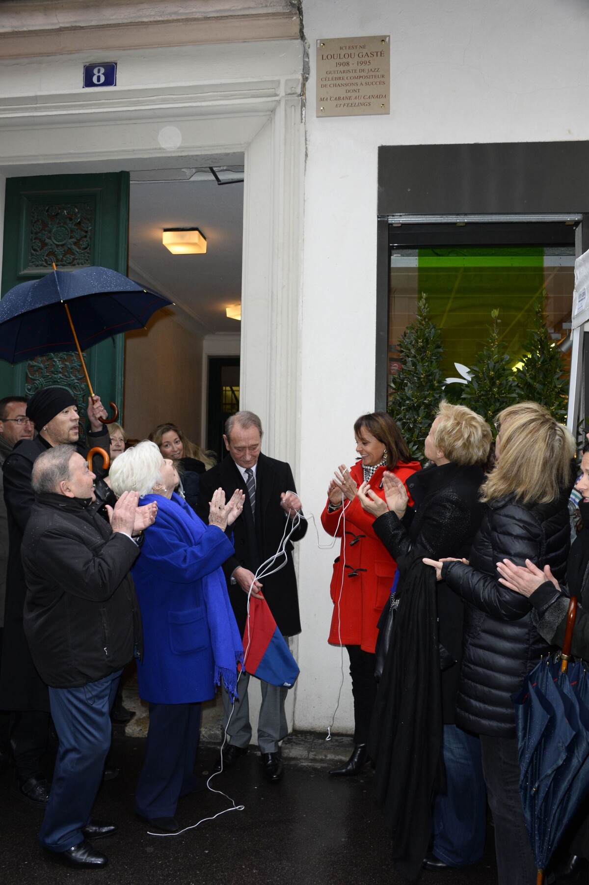 Photo : Levon Sayan, Pascal Obispo, Line Renaud, Bertrand Delanoe ...