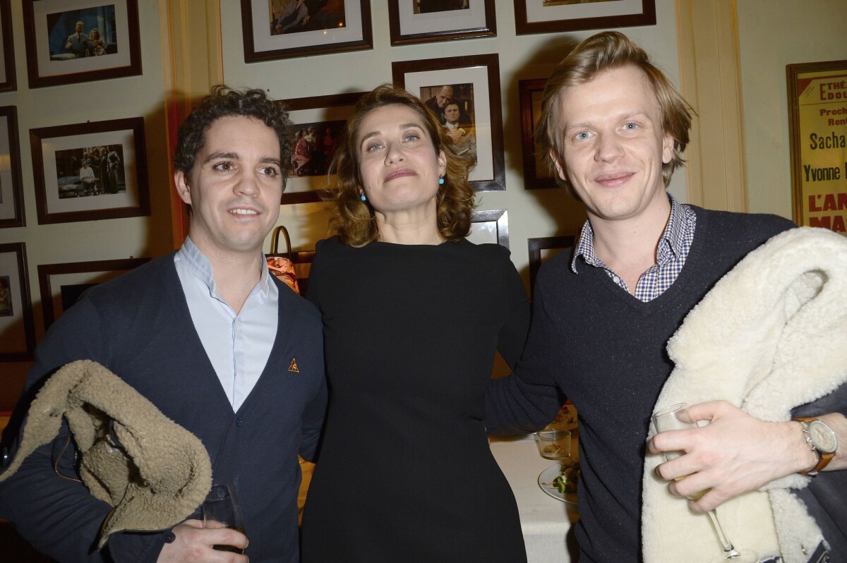 Photo : Bruno Sanches, Emmanuelle Devos et Alex Lutz à la générale de ...