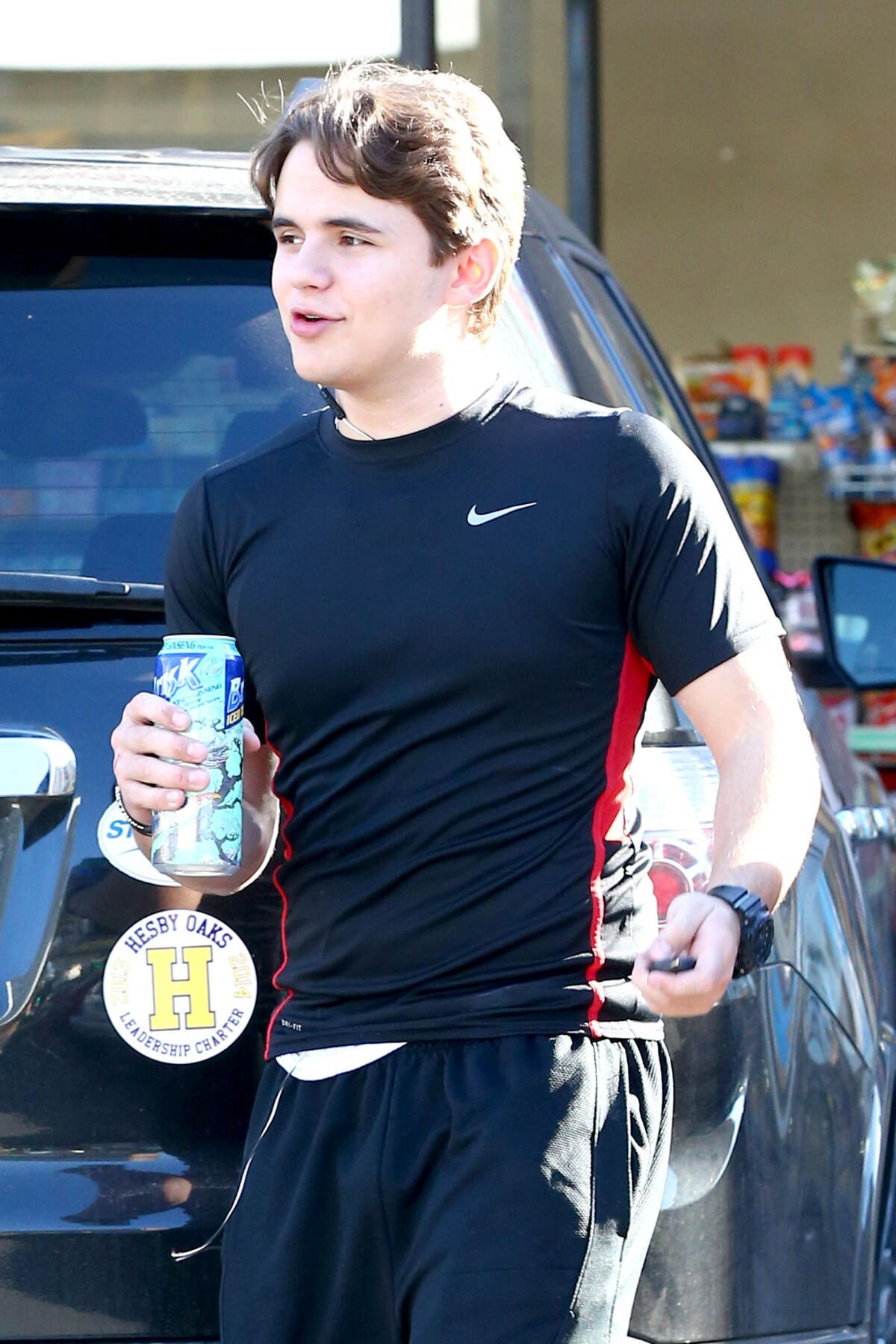 Photo : Prince Jackson à Los Angeles, le 13 février 2014. - Purepeople