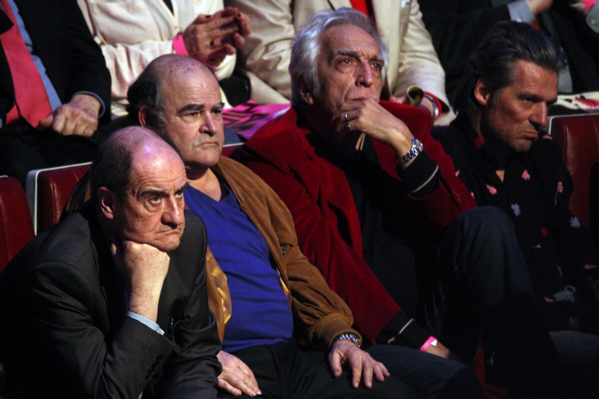 Photo : Pierre Lescure, Jean Benguigui, Gerard Darmon, Yvan Le Bolloc'h ...