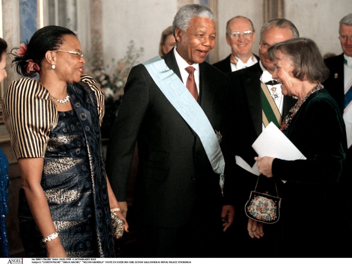 Vidéo : Nelson Mandela et Graça Machel à Stockholm, le 18 mars 1993 ...