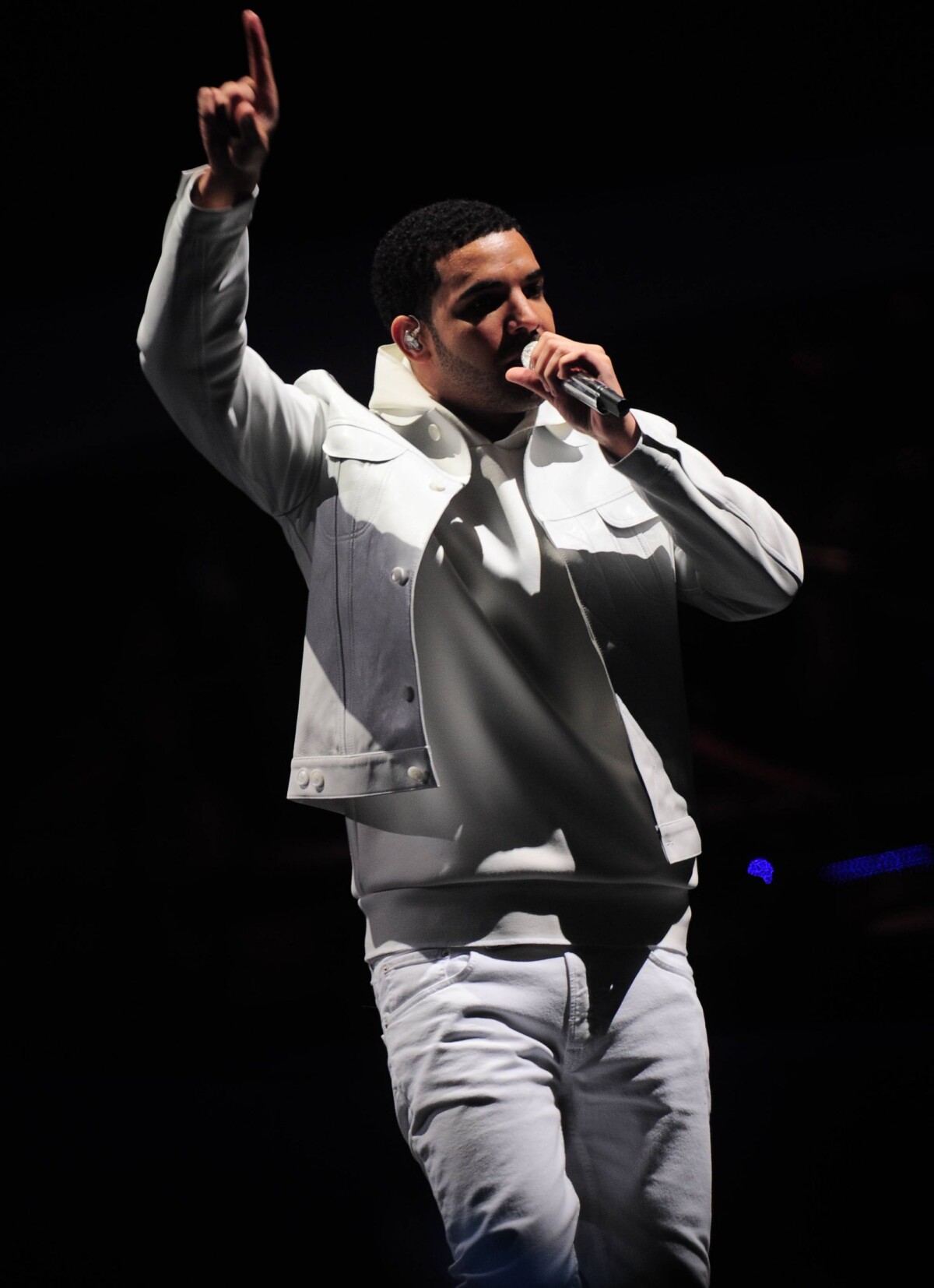 Photo : Drake en concert à l'O2 Arena. Londres, le 25 mars 2014 ...
