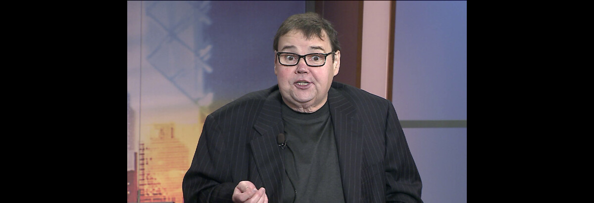 Photo : John Pinette en 2013. - Purepeople