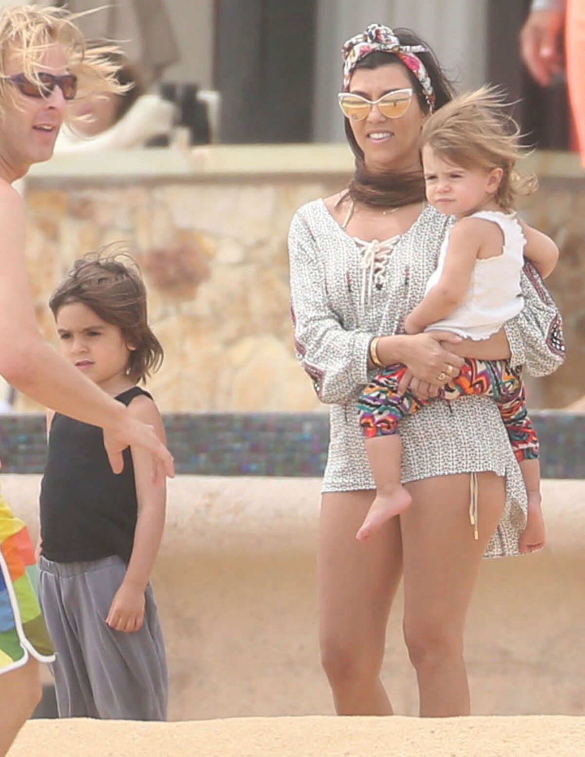 Photo : Kourtney Kardashian, son petit ami Scott Disick et leurs ...