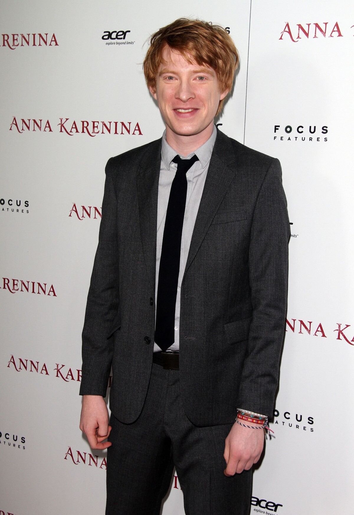 Photo : Domhnall Gleeson - Première de 'Anna Karenina' à Hollywood le ...