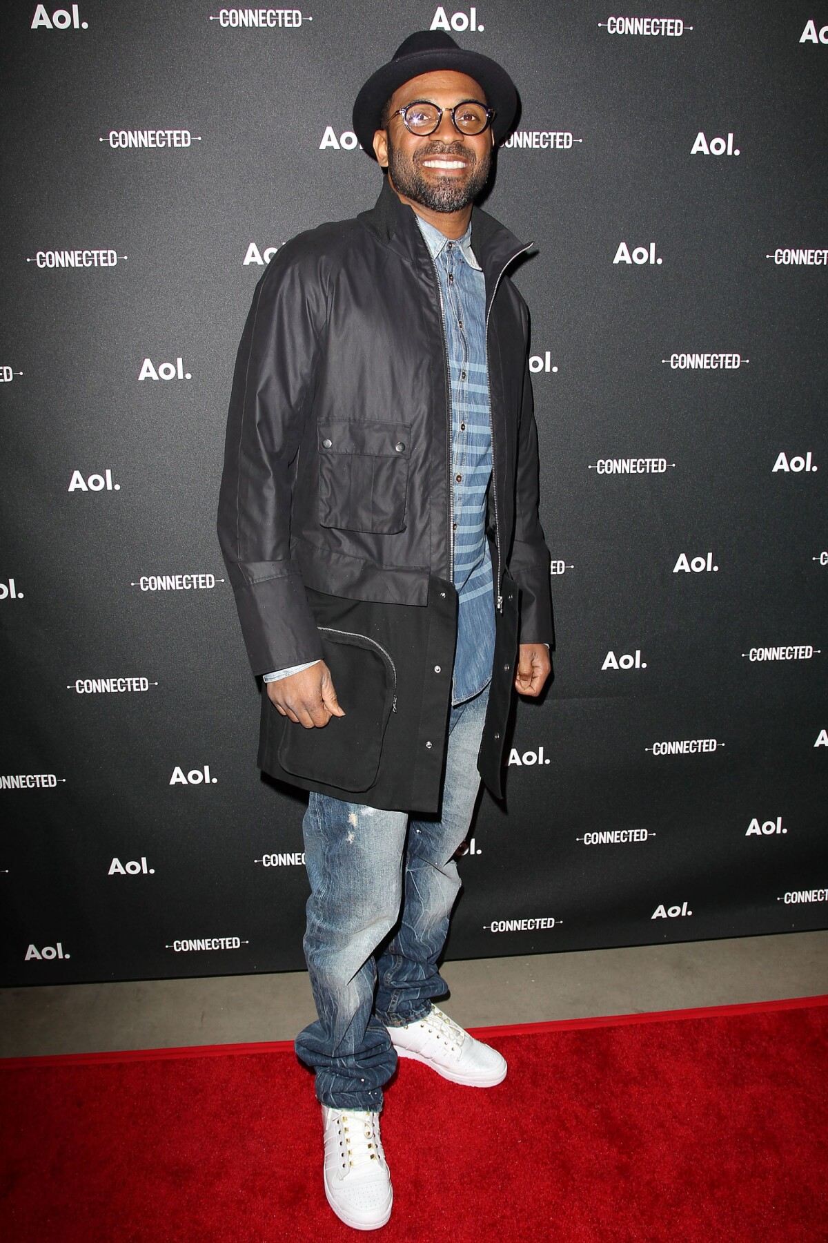 Photo : Mike Epps à la soirée AOL Newfront au Duggal Greenhouse de ...