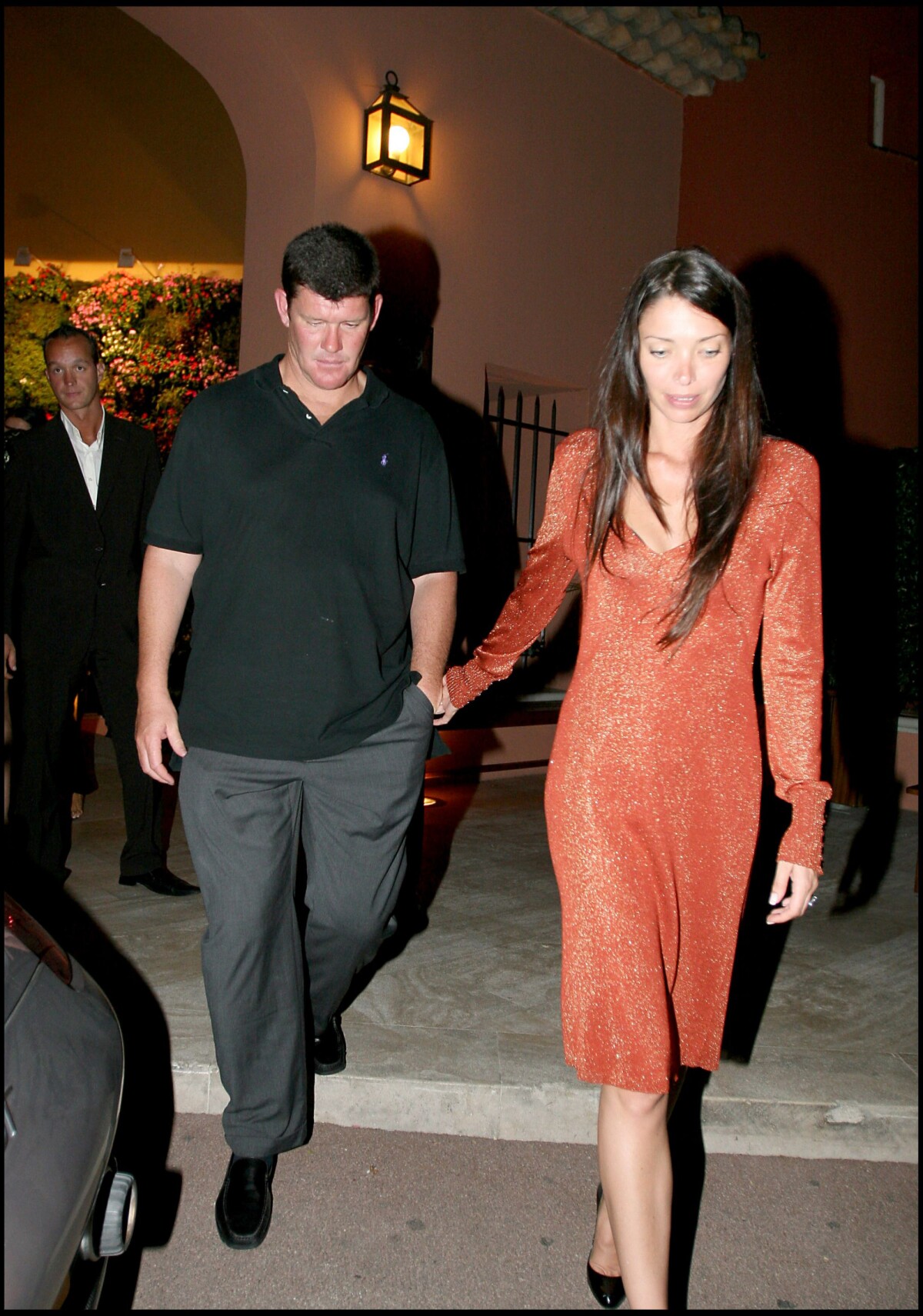 Photo : James Packer et Erica à Saint-Tropez, le 3 août 2007. - Purepeople