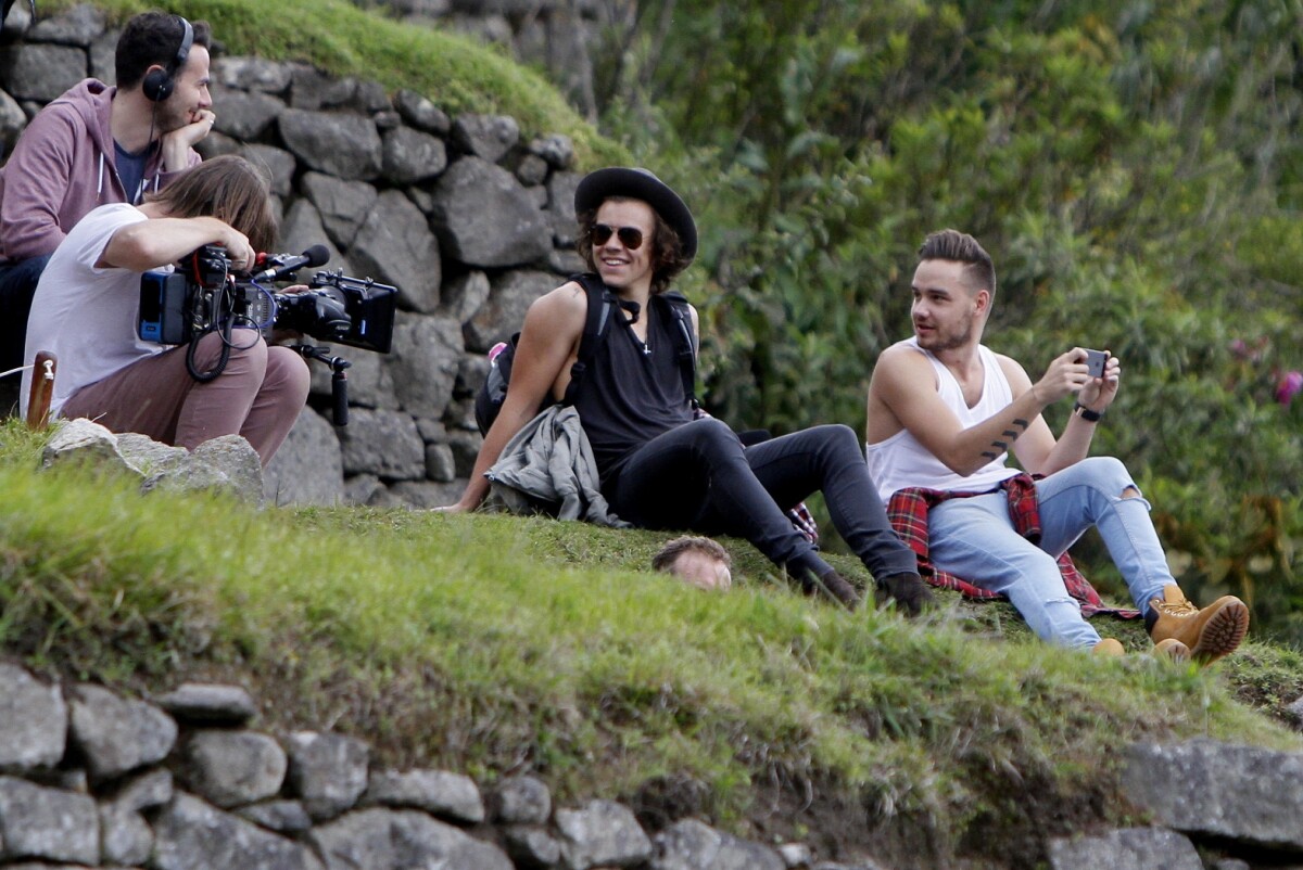 Photo : One Direction, au Pérou, le 28 avril 2014. - Purepeople