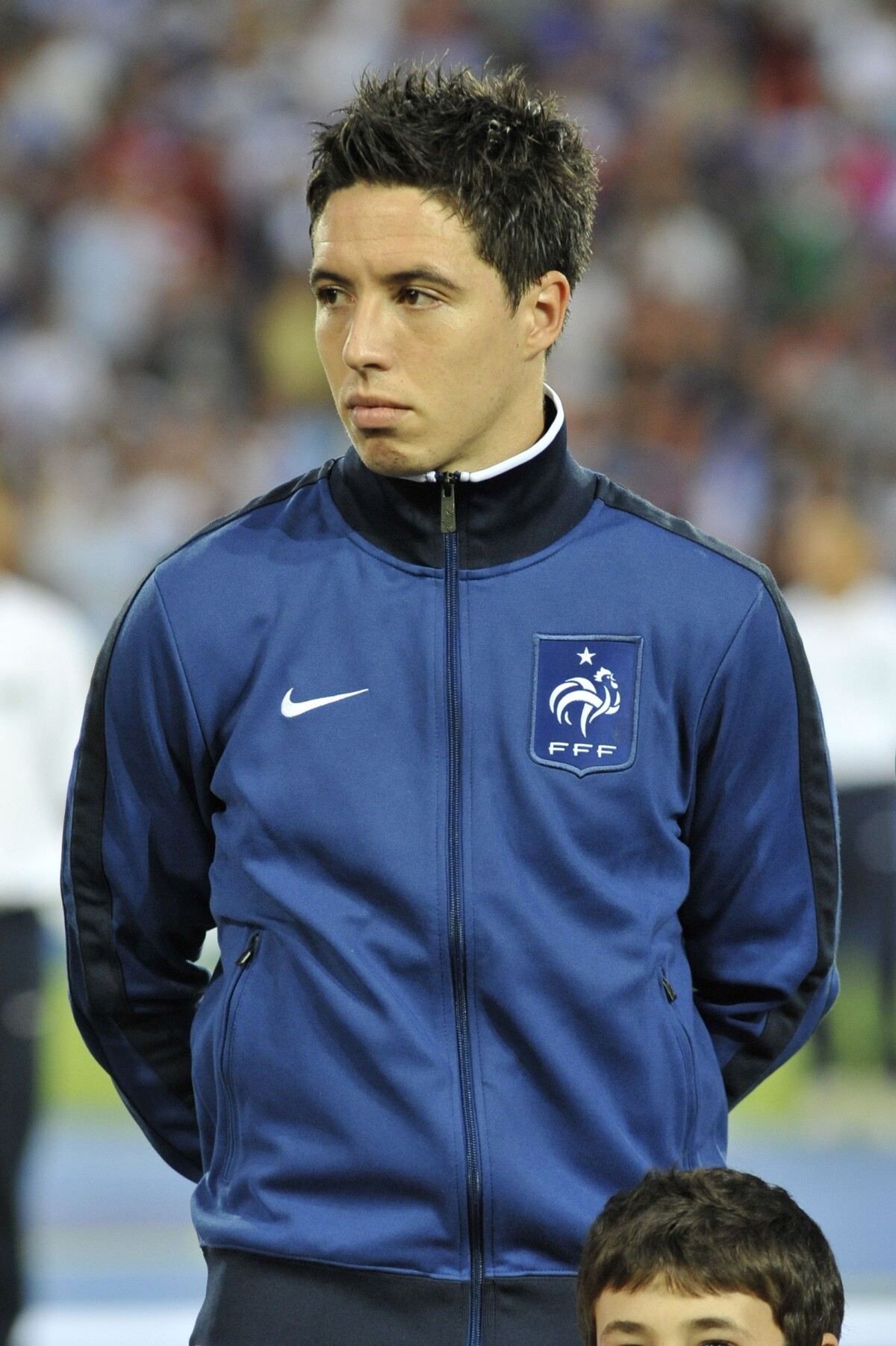 Photo : Samir Nasri lors du match amical entre la France et le Chili au ...