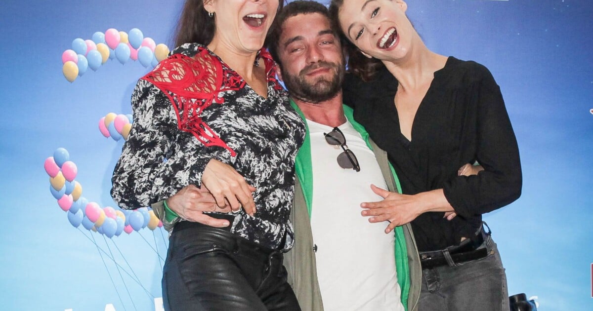 Audrey Dana, Mélanie Bernier et Guillaume Gouix en pleine fiesta ...