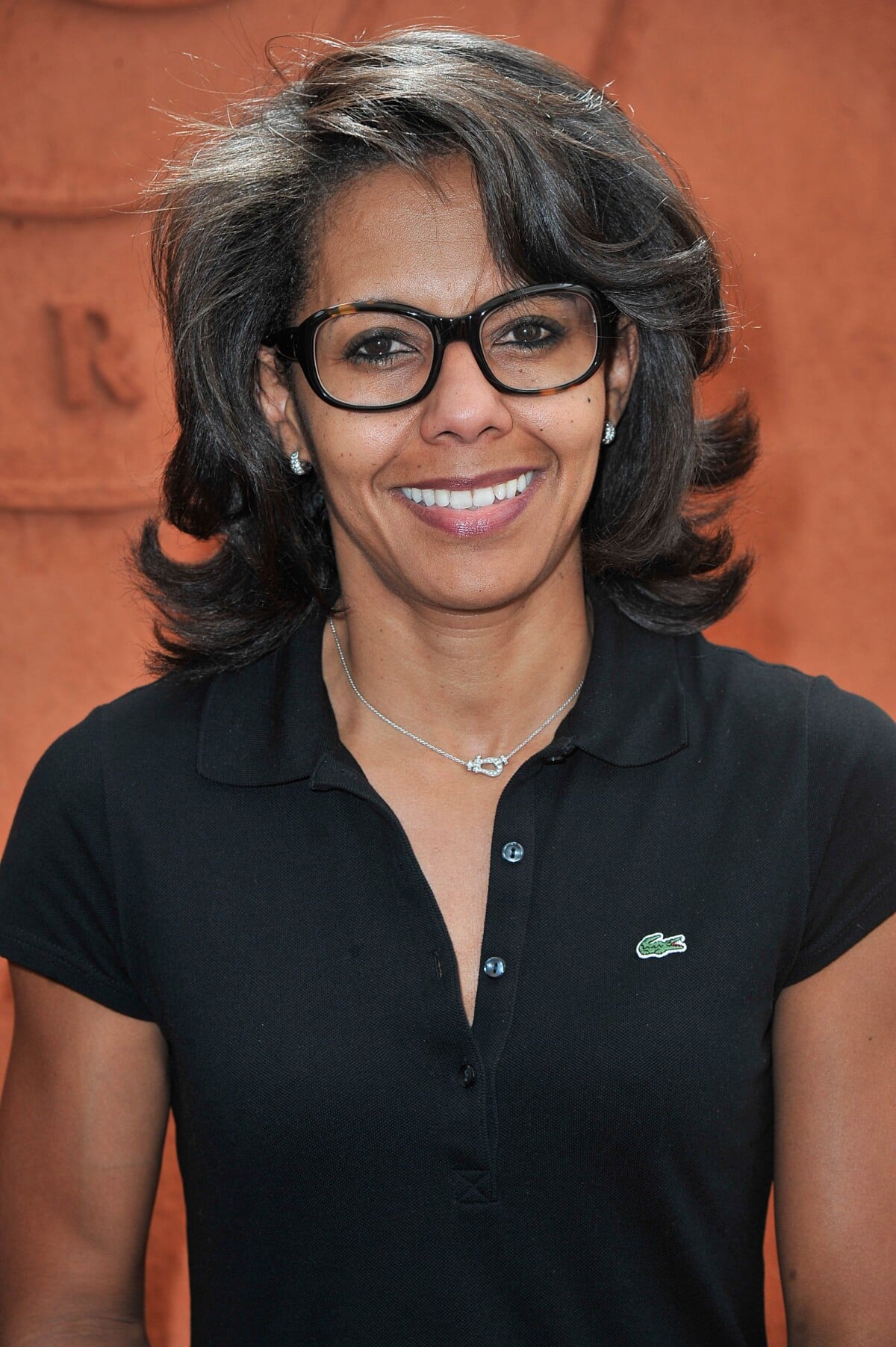 Photo : Audrey Pulvar - People au village des Internationaux de France ...
