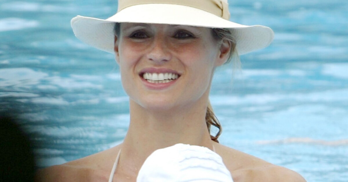 Michelle Hunziker : Divine en bikini avec son bébé, 9 mois après l ...