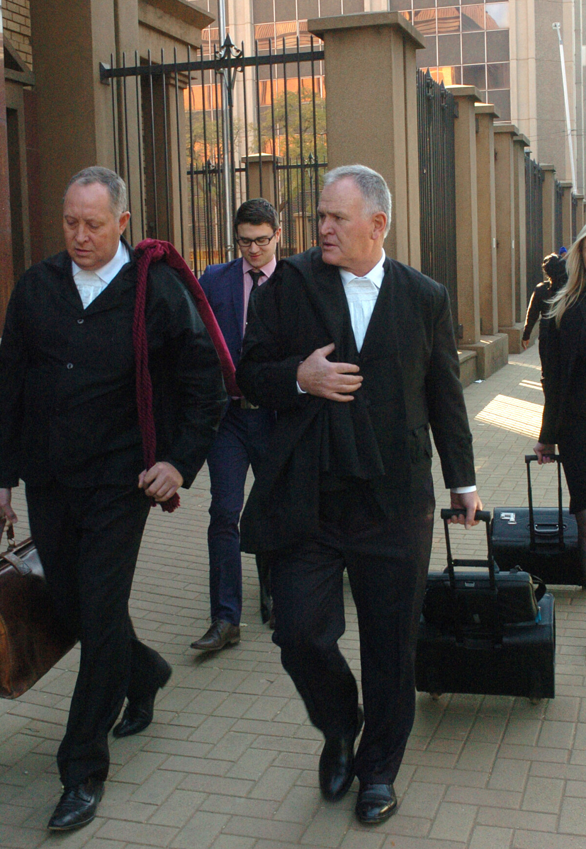Photo : Barry Roux au tribunal de Pretoria, en Afrique du Sud, le 8 ...