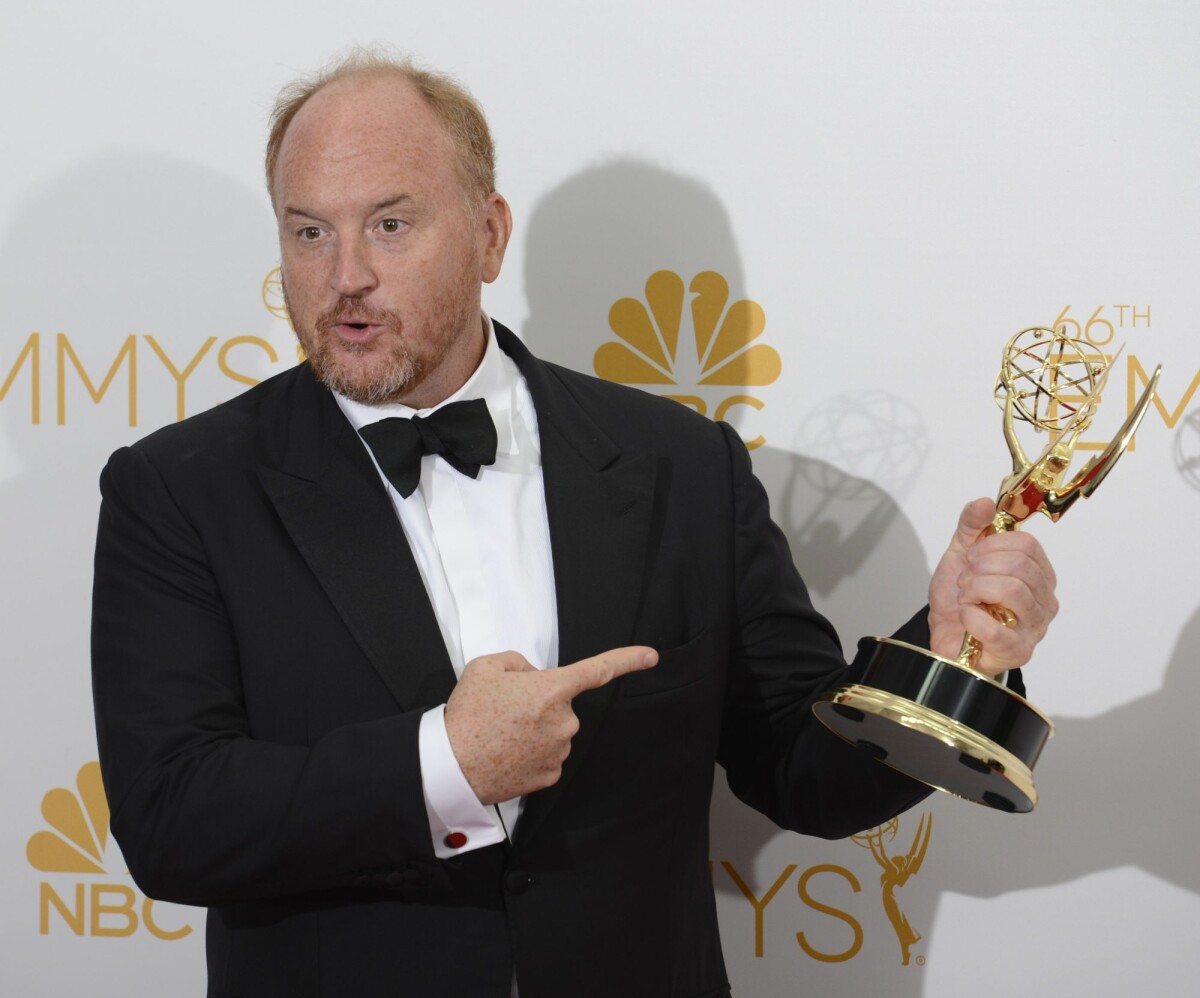 Photo : Louis C.K. aux Primetime Emmy Awards, Los Angeles, le 25 août ...