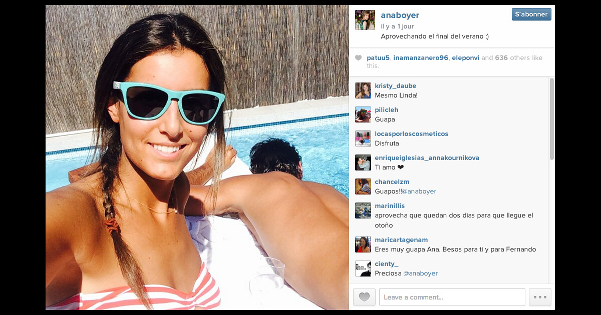 Ana Boyer et Fernando Verdasco : Soleil et piscine, leur bel été en ...
