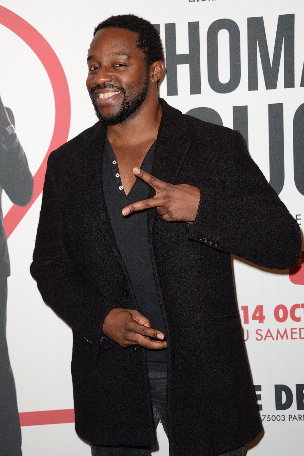 Photo : Sly Johnson lors de la générale de Thomas Ngijol au Théâtre ...