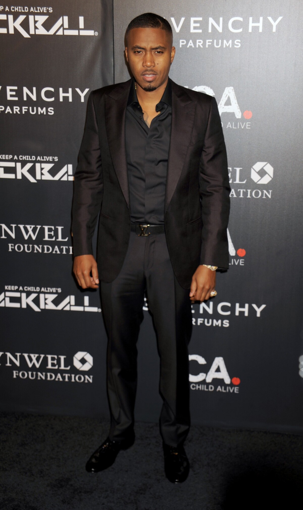 Photo : NAS lors de la soirée "Keep A Child Alive Black Ball" organisée ...