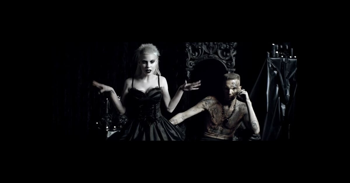 Dita Von Teese sexy devant son ex Marilyn Manson pour Die Antwoord ...