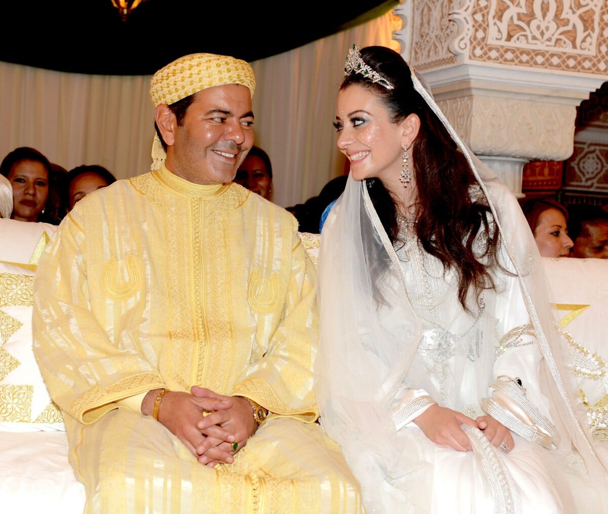 Photo : Mariage du prince Moulay Rachid du Maroc et de Lalla Oum ...