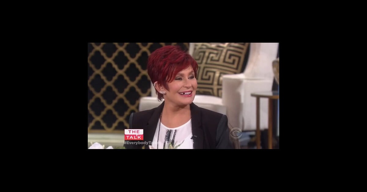 Sharon Osbourne : La femme d'Ozzy perd une dent en direct à la ...