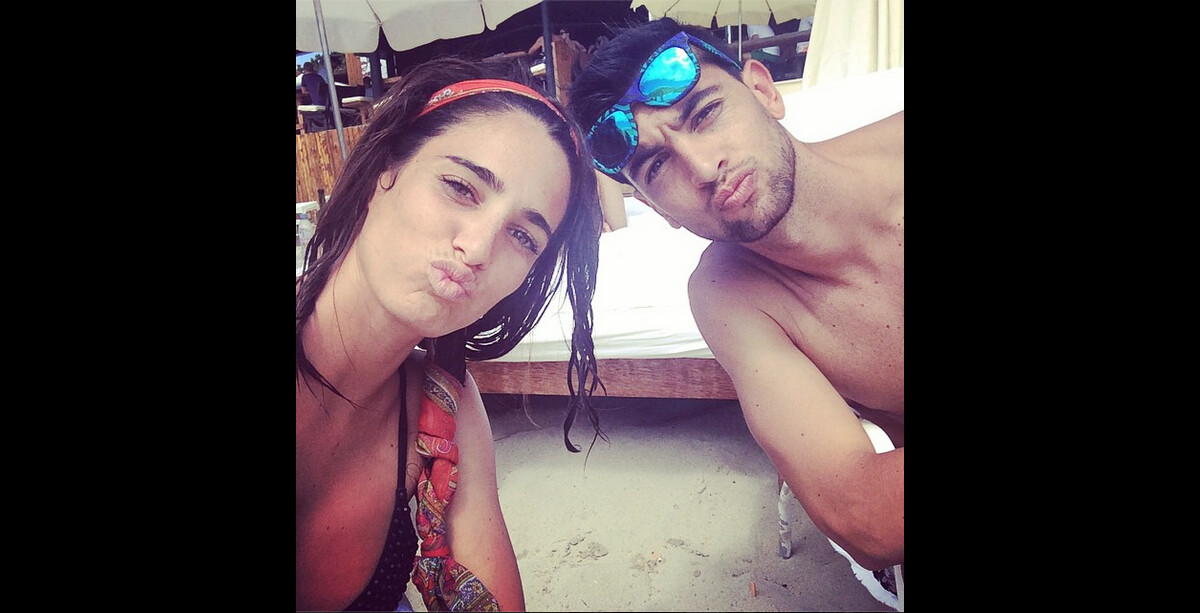 Photo : Javier Pastore et Chiara Picone, photo publiée sur le compte ...