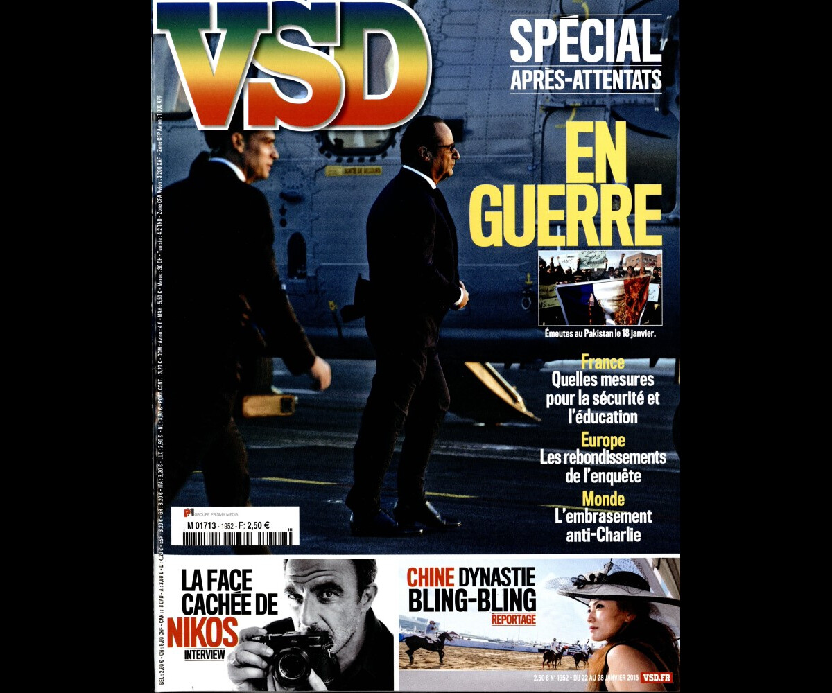Photo : Magazine VSD en kiosques jeudi 22 janvier 2015. - Purepeople