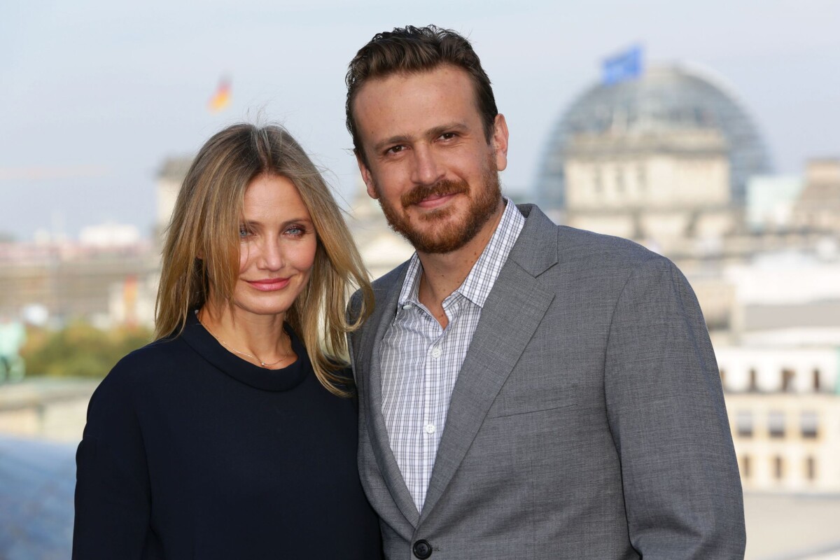 Photo : Cameron Diaz et Jason Segel lors du Photocall du film "Sex Tape ...