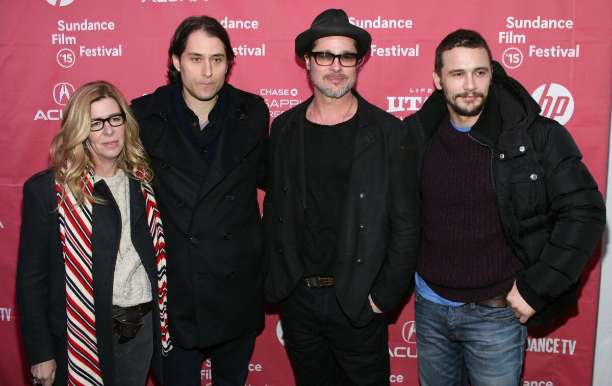 Photo : Robin Marchant, Jeremy Kleiner, Brad Pitt et James Franco au ...