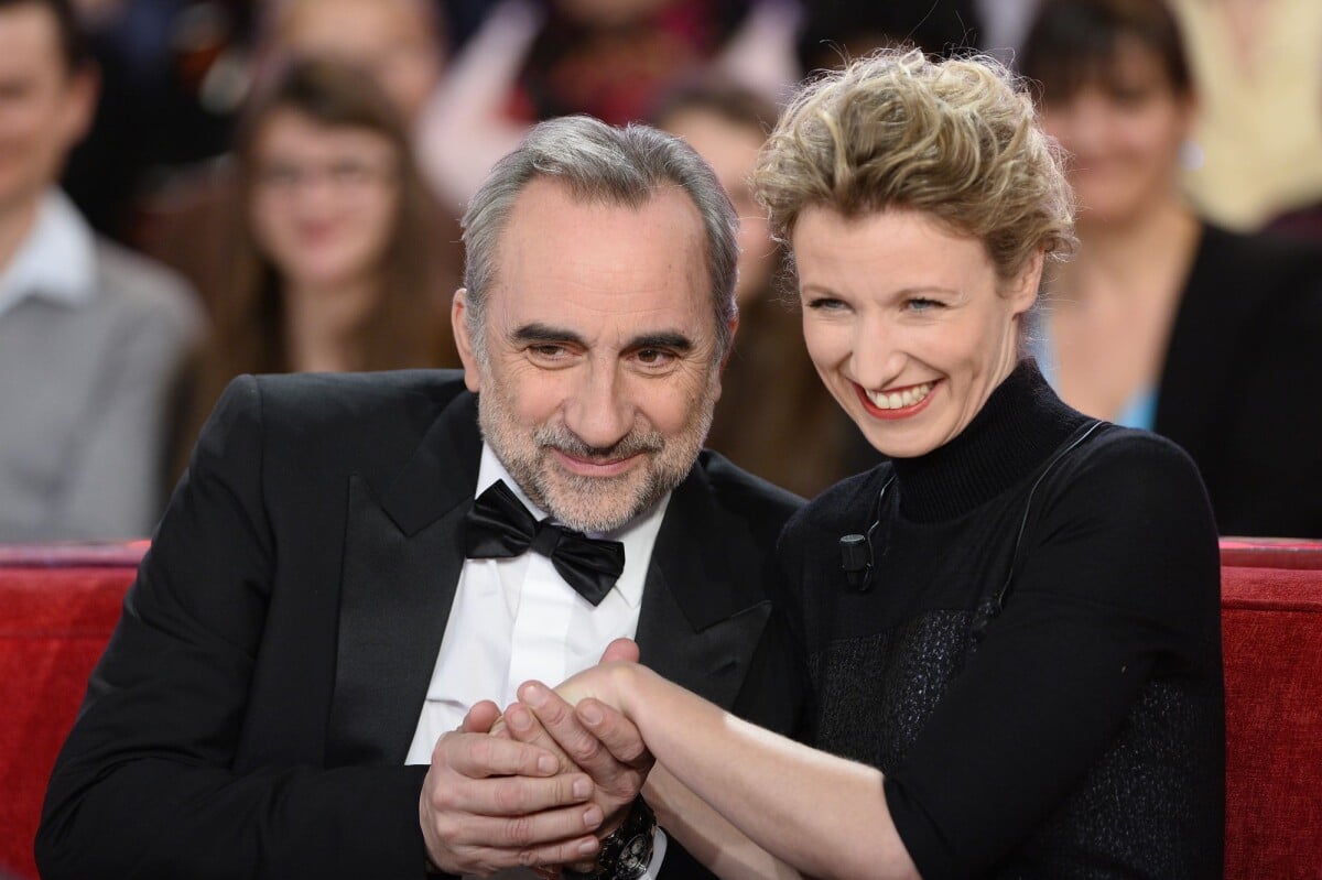 Photo : Antoine Duléry et Alexandra Lamy - Enregistrement de l'émission ...