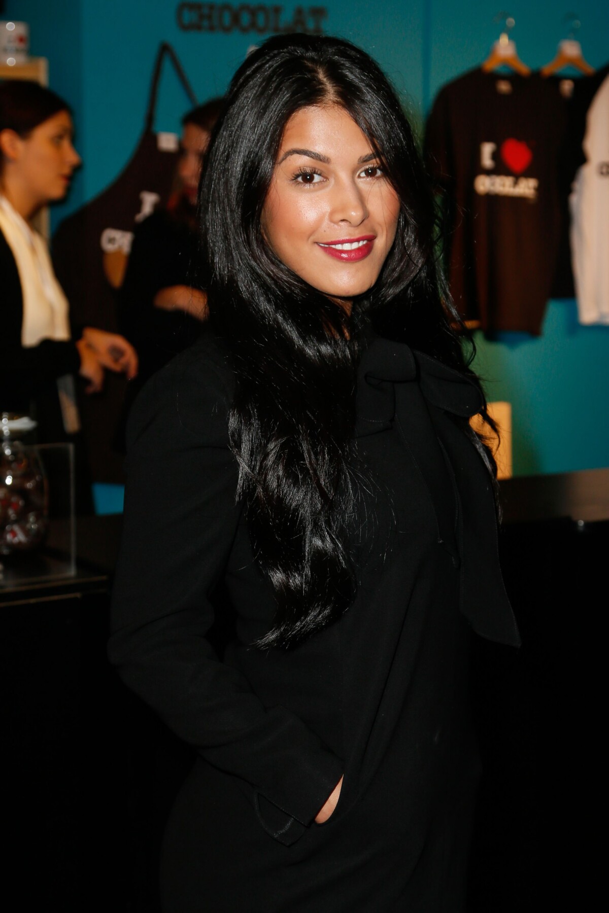 Photo : Ayem Nour - Défilé du 20ème salon du chocolat 2014 au parc des ...