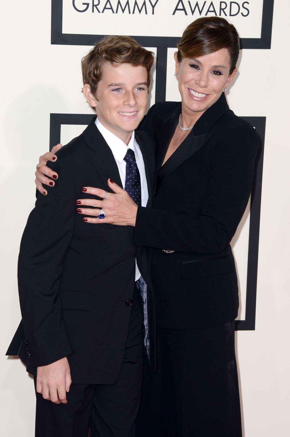 Photo : Melissa Rivers et son fils Cooper - 57e soirée annuelle des ...