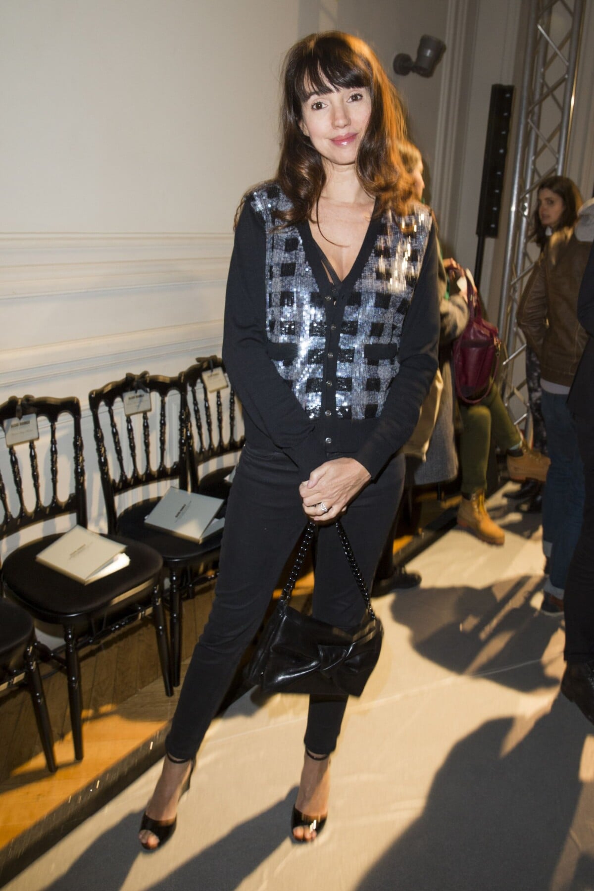 Photo : Delphine McCarty assiste au défilé Alexis Mabille automne-hiver ...