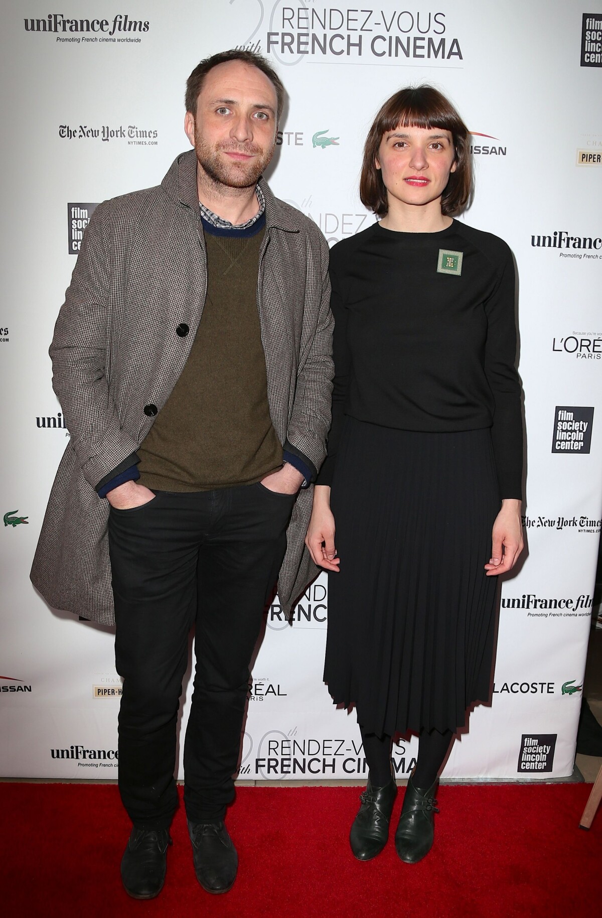 Photo : Armel Hostiou et Jasmina Sijercic - Projection du film 3 coeurs ...